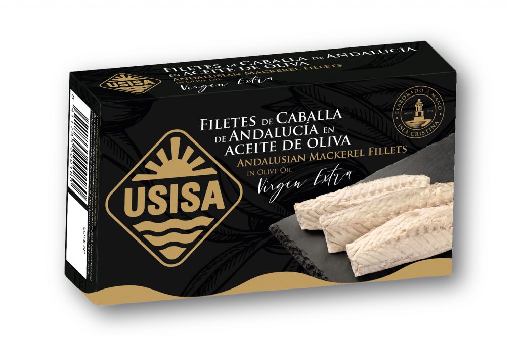 Andalusian Mackerel fillets in extra virgin oil Extra USISA